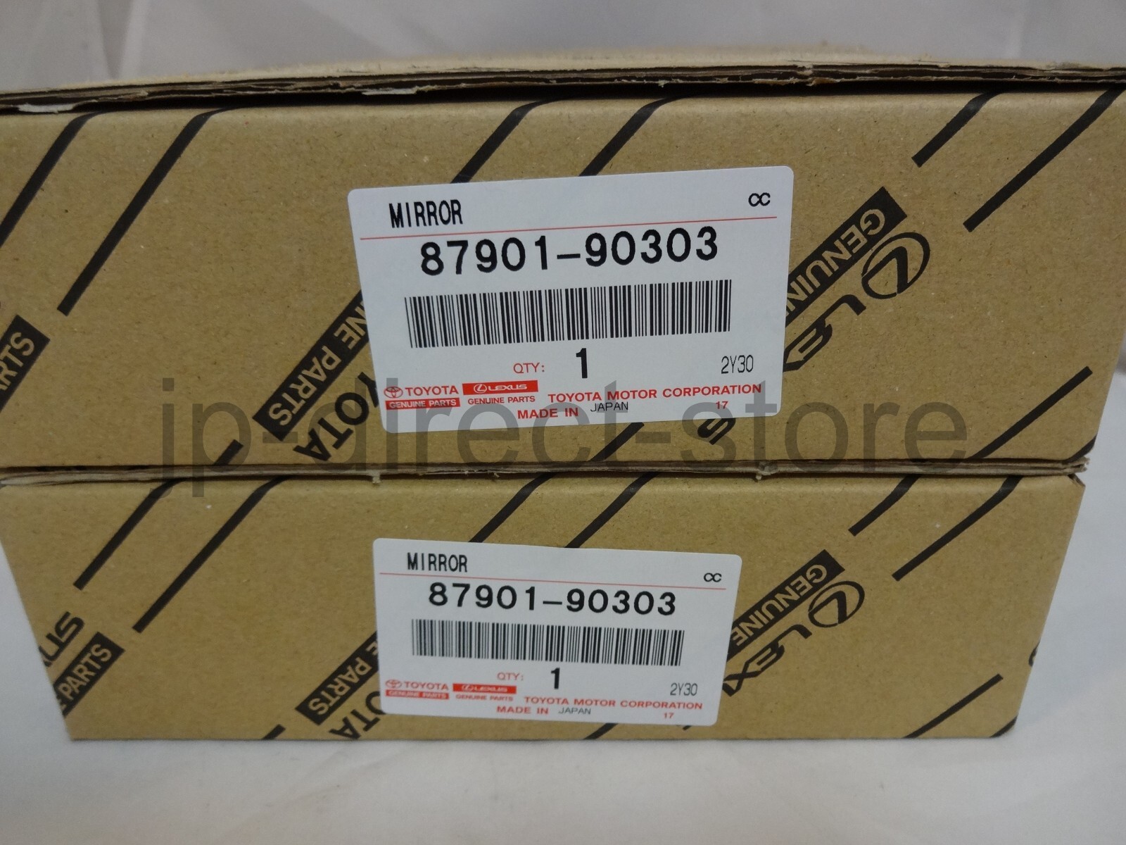 Genuine Toyota 1969-84 FJ40 BJ40 Landcruiser Mirrors 87901-90303 x2 OEM ...