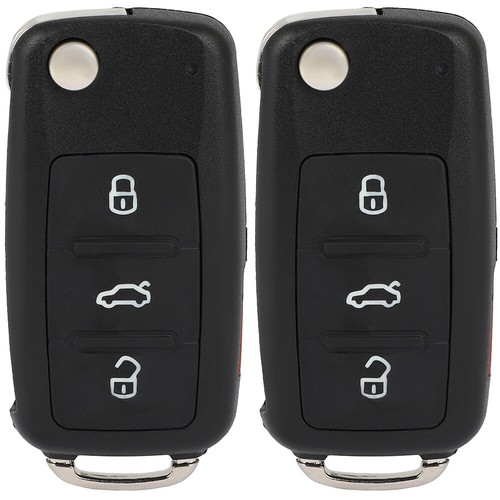 2x Remote Key Fob replacement Fit For Volkswagen Tiguan Passat 2011 ...
