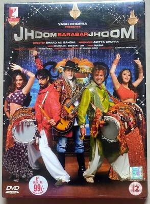 Jhoom Barabar Jhoom DVD Bollywood Movie DVD Abhishek Amitabh Bachchan ...