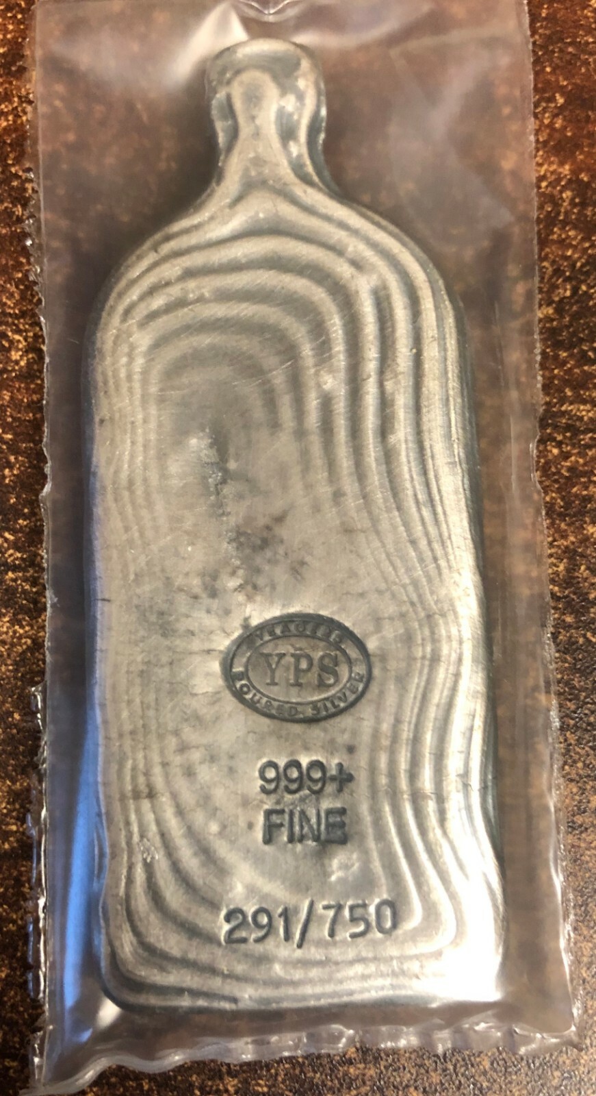 7.50oz Yeagermeister Bottle Poured 999+ Yeager's Poured Silver Bar YPS ...
