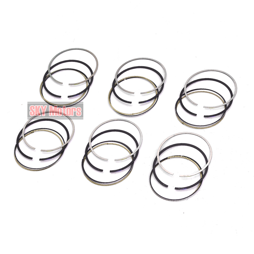 6x STD Piston Rings Set for Volvo XC60 XC70 XC90 S80 V70 3.2L B6324S L6 ...