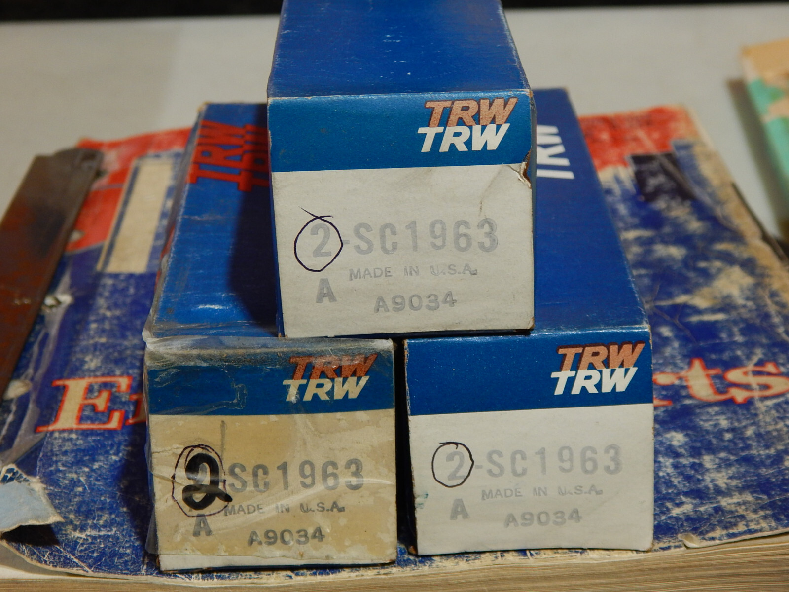 6-SC1963 1949-1959 EXHAUST VALVES CHRY IND16A, CHRYSLER MARINE FLATHEAD M47,M47S | eBay