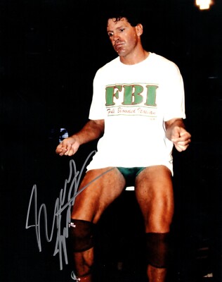 Tracy Smothers Signed WCW Wrestling 8x10 Photo WWE WWF Wrestler ECW FBI ...