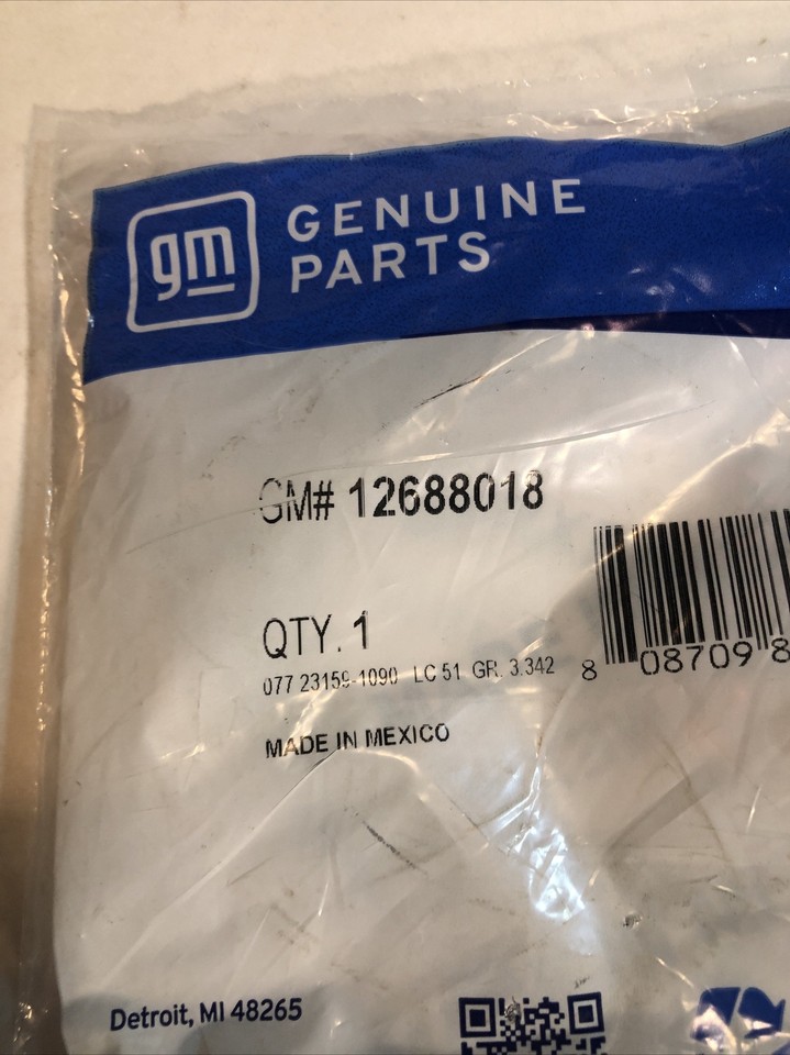 Genuine GM Exhaust Turbocharger Inlet Pipe Gasket 12688018 | eBay