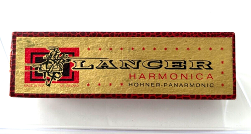Hohner Lancer Harmonica Panarmonic Boxed Vintage Key G Musical | eBay