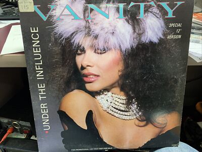 VANITY UNDER THER INFLUENCE 12" LP 1986 MOTOWN 4558MG DJ PROMO | eBay