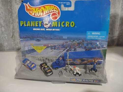 Hot Wheels Planet Micro Pro racing Series 1 New, 18712, 1997 Vintage (N ...
