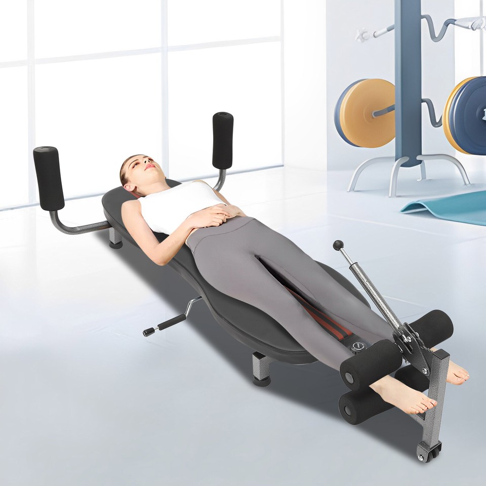 Back Stretch Machine Home & Gym Lumbar Spine Traction System Ligament ...