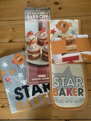 The Great British Bake Off Apron, Oven Gloves, Tea Towel And 2026 ...