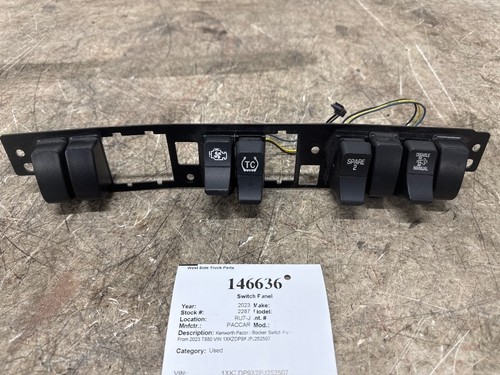 Kenworth Paccar Rocker Switch Panel From 2023 T880 | eBay