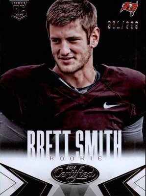 2014 Certified #106 Brett Smith RC /999 - FB | eBay