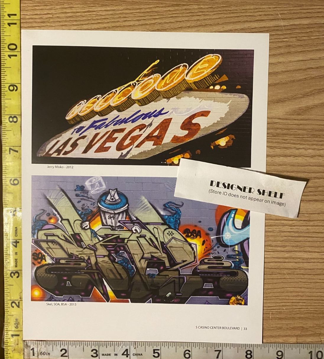 Jerry Misko & Skel Street Art Mural Las Vegas Arts District Book ...