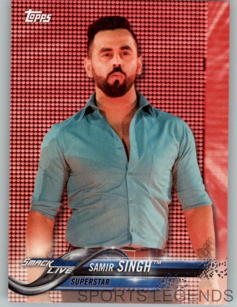 2018 Topps WWE #81 Samir Singh | eBay