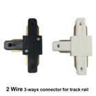 Universal 2-Circuit/Wire Rail Track Connector for Track Celling Light 0 ...