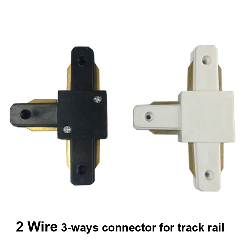 Universal 2-Circuit/Wire Rail Track Connector for Track Celling Light 0 ...
