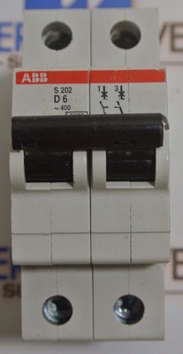 ABB S202D6 S202 D6 - Miniature Circuit Breaker - USED | eBay