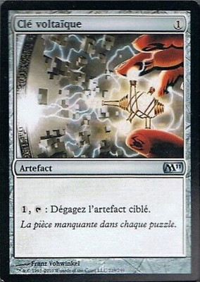 LOT X 4 Clé voltaïque / Voltaic Key FRENCH Lightly Played 2011 magic ...