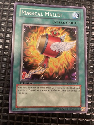 Magical Mallet | SD09-EN027 | Yu-Gi-Oh Card TCG KONAMI SPELL CARD EX GAME OS1 | eBay