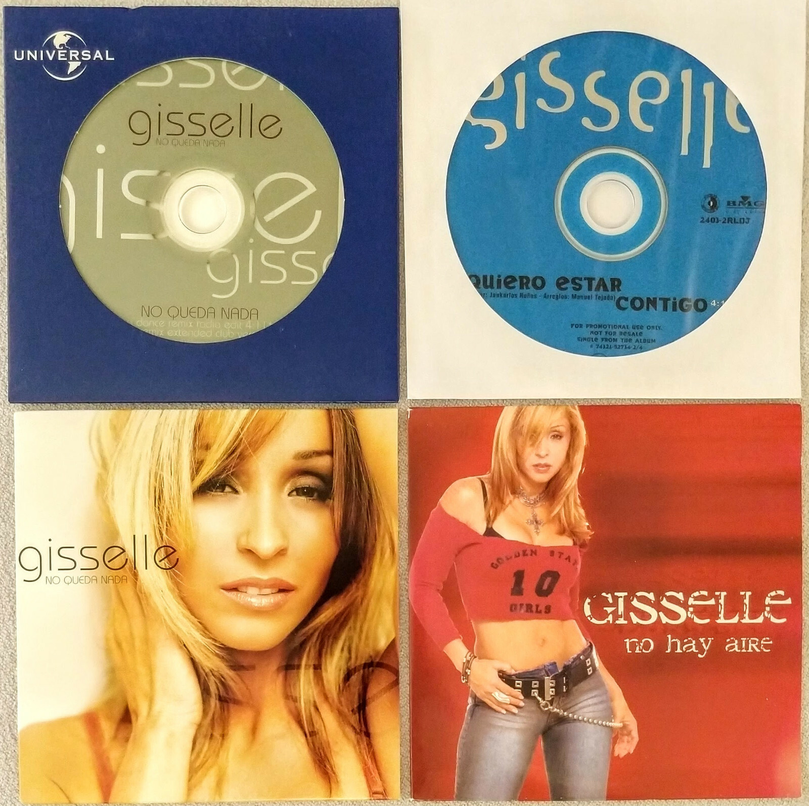 Gisselle - lot of 4 Promo Only Cds - 2002 - 2004 | eBay