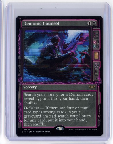 MtG DSK Demonic Counsel Showcase | eBay