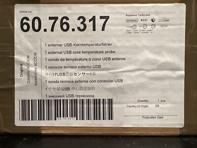 Rational External USB Core Temperature Probe 60.76.317 | eBay
