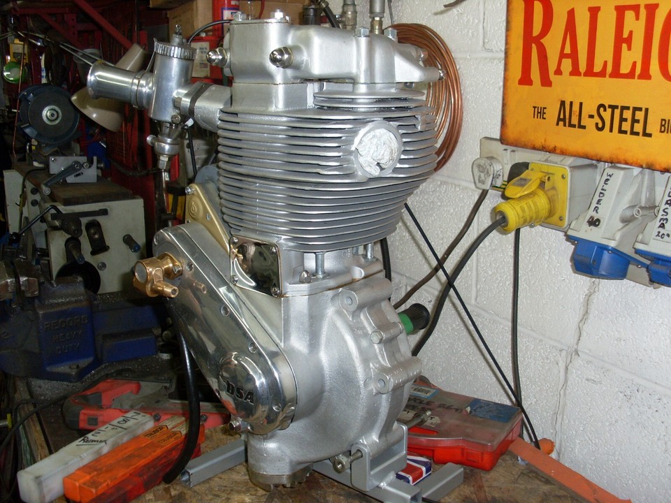 motor cycle bsa gold star -m20-b31-b33 etc engine stand | eBay