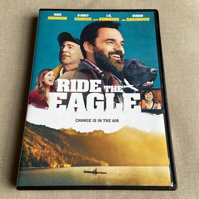 Ride the Eagle (DVD 2021) Comedy Drama Jake Johnson D’Arcy Carden JK ...