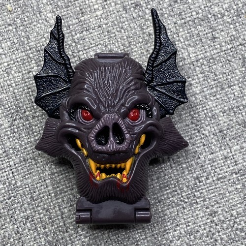 1992 Vintage Horror Head Mighty Max Defeats Vamp Biter Bat w/Nightwing ...