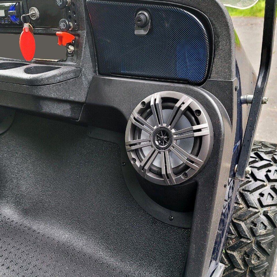 Golf Cart Speaker Pods Black ABS For EZGO TXT 1994-UP Replace for ...