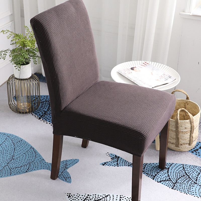 Stretch Washable Dining Room Printed Chair Covers Slipcovers Seat ...