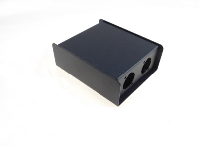Steel Project Box 4 1/2" x 3-3/4" Punched for 2 "D" XLR's & 1 DB25 ...