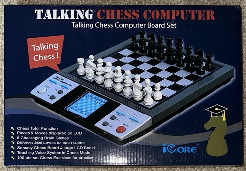 Talking Chess Computer Board Set. You Against The Computer. By Icore ...