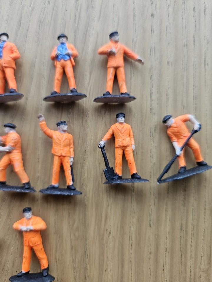 00 Scale Track Workers Figures Model Railway Train Scenery 1:76 OO ...
