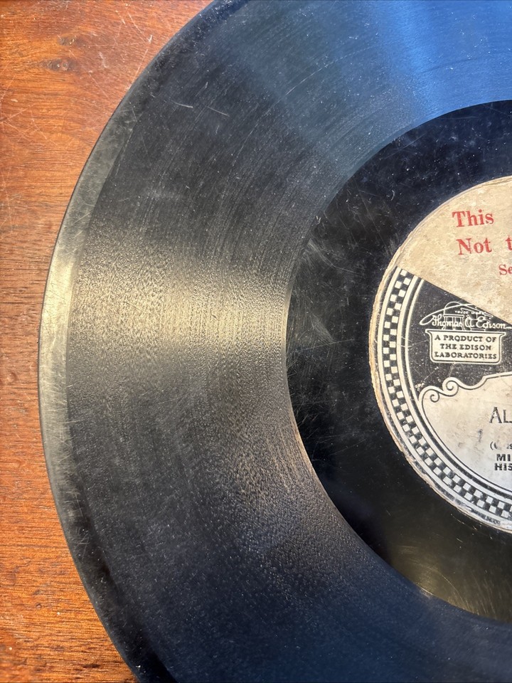 Edison Diamond Disc Record 10569 And 10570 Electric Recorded | eBay