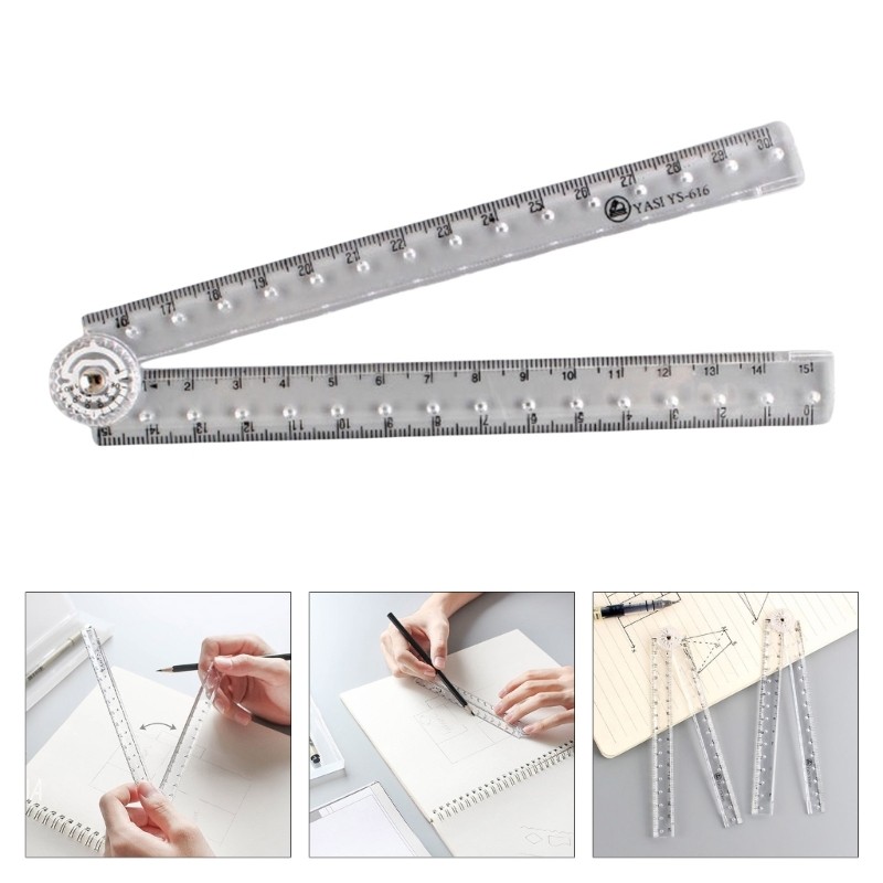 Drawing Ruler Measuring length 0-30cm (0-12Inch) for Drawing Measuring ...