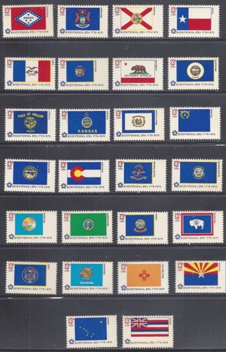 Scott 1633-82 13 cents State Flags all MNH. | eBay