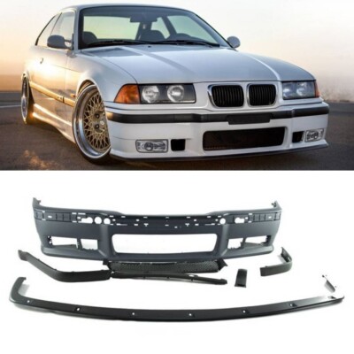 Fits BMW 3 E36 Front Bumper Kit M3 Style 2/4Dr Saloon Coupe Cabrio ...