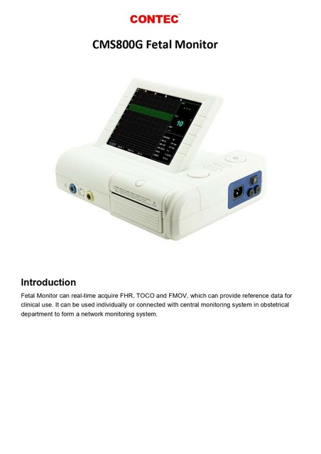 CONTEC CMS800G Fetal Monitor for sale online | eBay