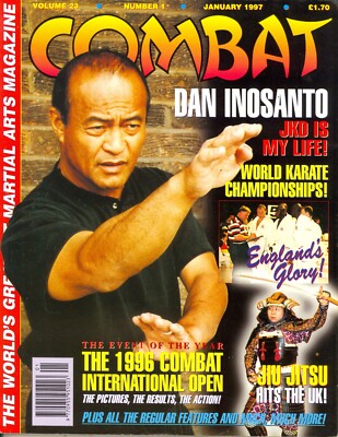 01/97 Combat Magazine Dan Inosanto on Cover | eBay