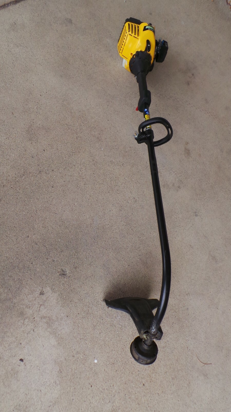 BOLENS WEED WACKER STRING TRIMMER BL110 2-CYCLE GAS WEED WHIP 25CC 16 ...