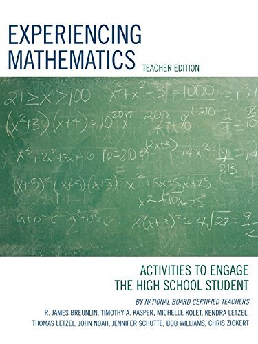 Experiencing Mathematics: Activities to Engage the High School Student ...