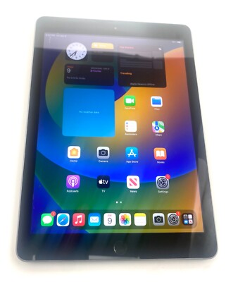 Apple iPad 5 (5th Generation) 32GB 9.7" Tablet A1822 WiFi -Fully ...