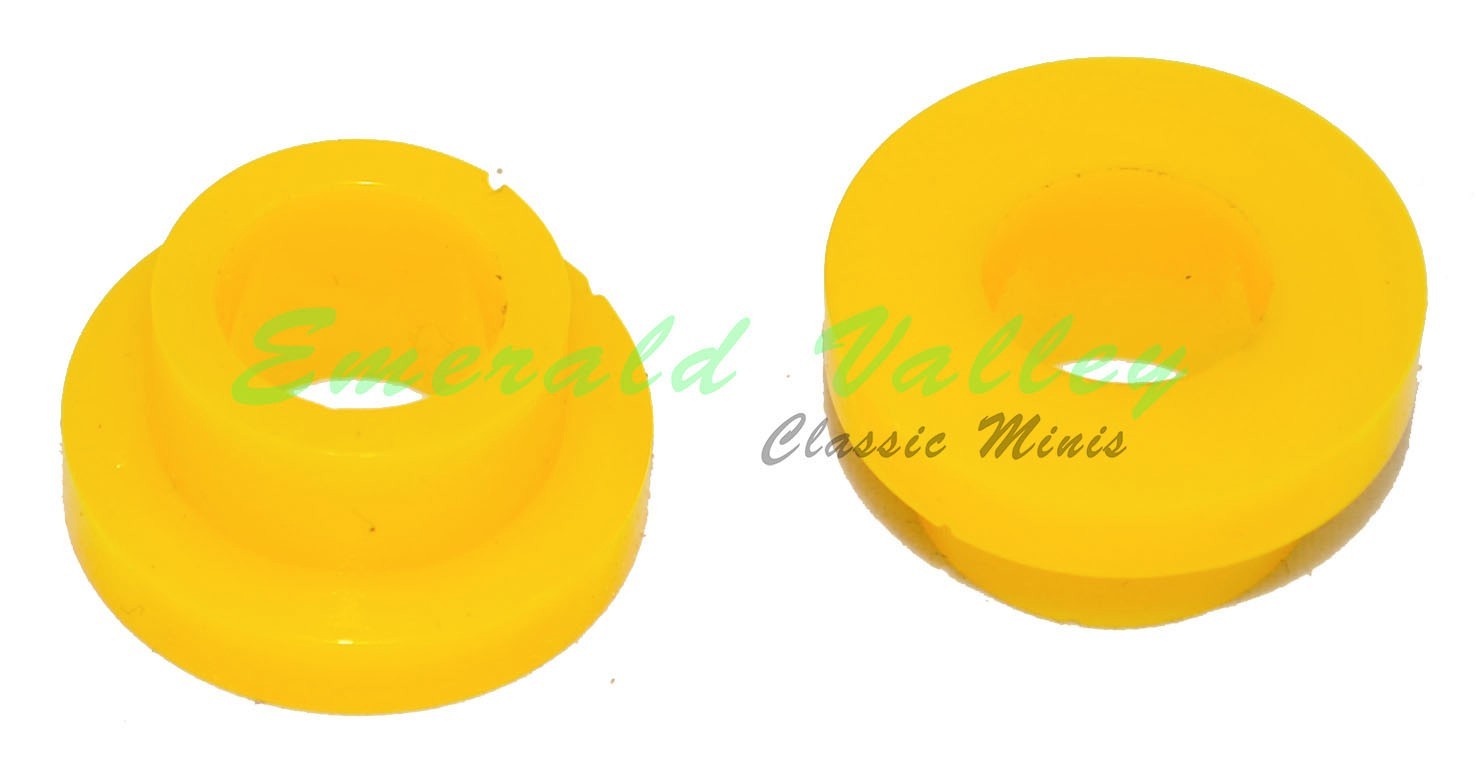 Classic Mini New Pair of Yellow Poly Radiator Grommets - Austin Mini 97 ...