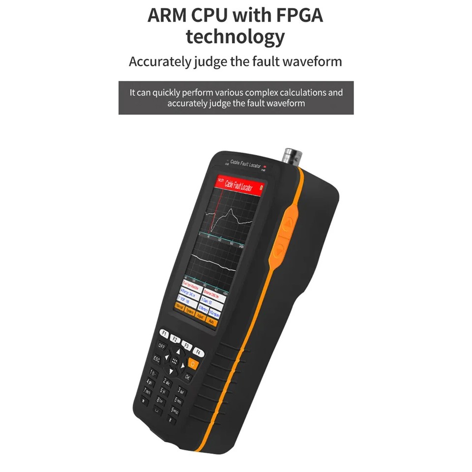 TDR Cable Fault Locator TL280 2-4km Coax Short Circuit Indicator Tester ...