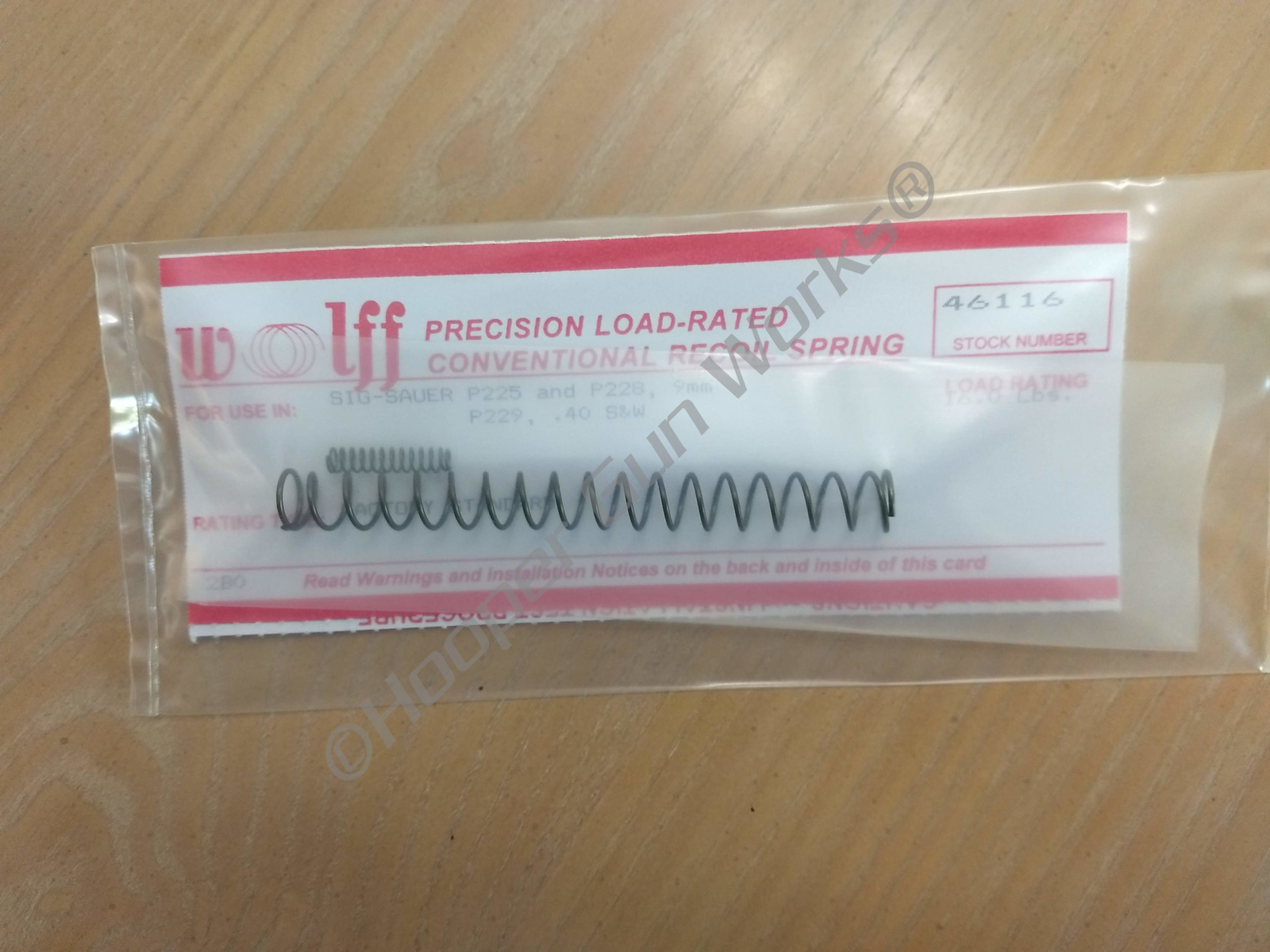 Wolff 16 # Lbs Factory Recoil Spring for Sig Sauer P225 & P228 Pistols ...