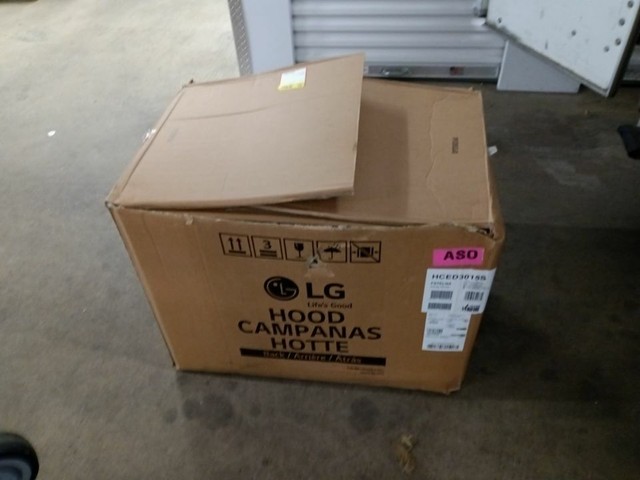 LG 30'' Wall Mount Chimney Range Hood HCED3015S LED Lighting/STAINLESS ...