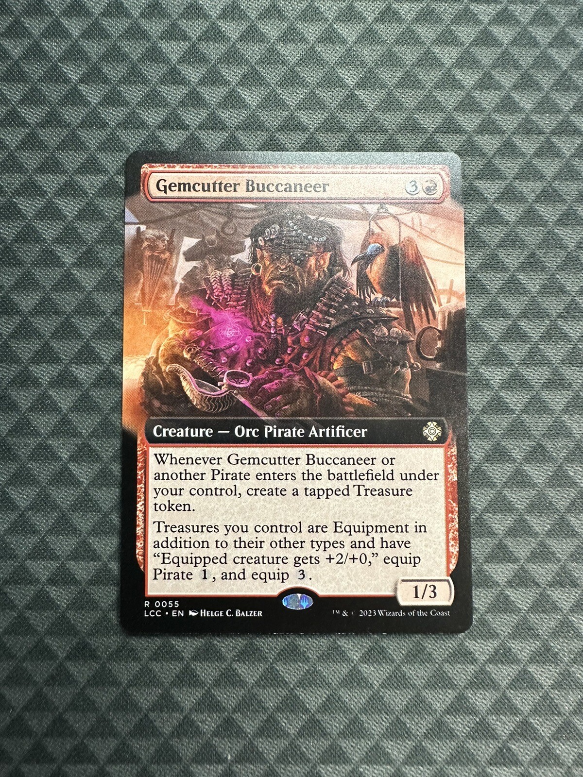MTG Gemcutter Buccaneer Commander: Lost Caverns of Ixalan 0055 Regular ...