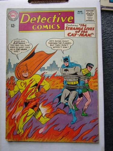 1964 Detective Comics Issue #325 Comic Book-Batman,Cat-Man | eBay