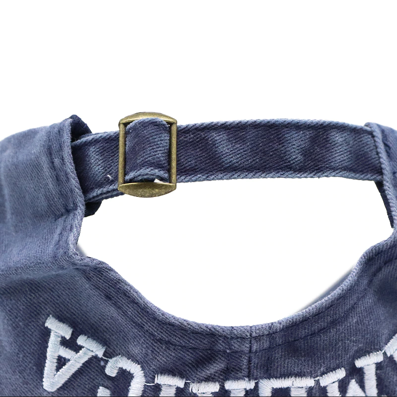 Blue American Flag USA Baseball Cap - Tactical Army Cotton Casual Hat ...