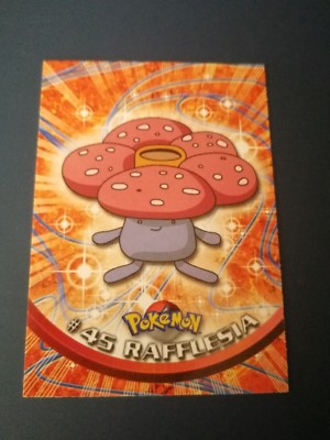 POKEMON Carte TOPPS NEUVE N°45 RAFFLESIA NEUF Booster set base ex ultra ...